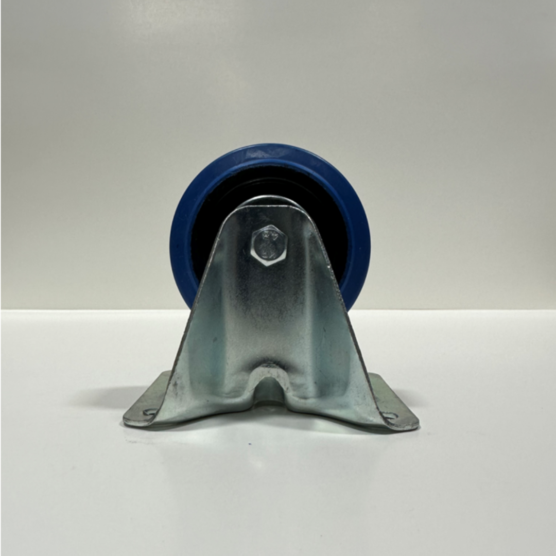 Fixed 3" rubber caster – Roulements et Produits Industriels